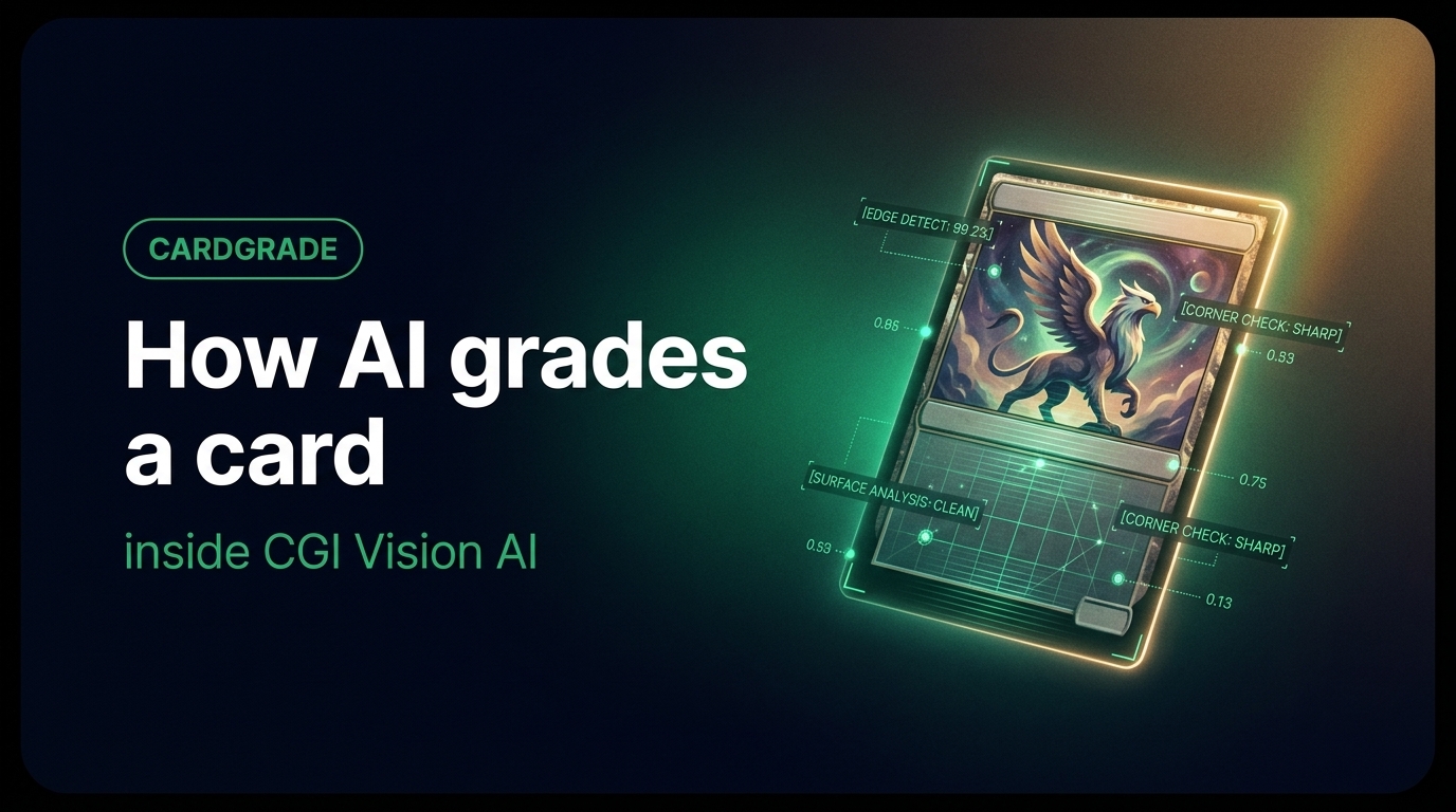 How AI Card Grading Works: The Technology Behind CGI Vision AI