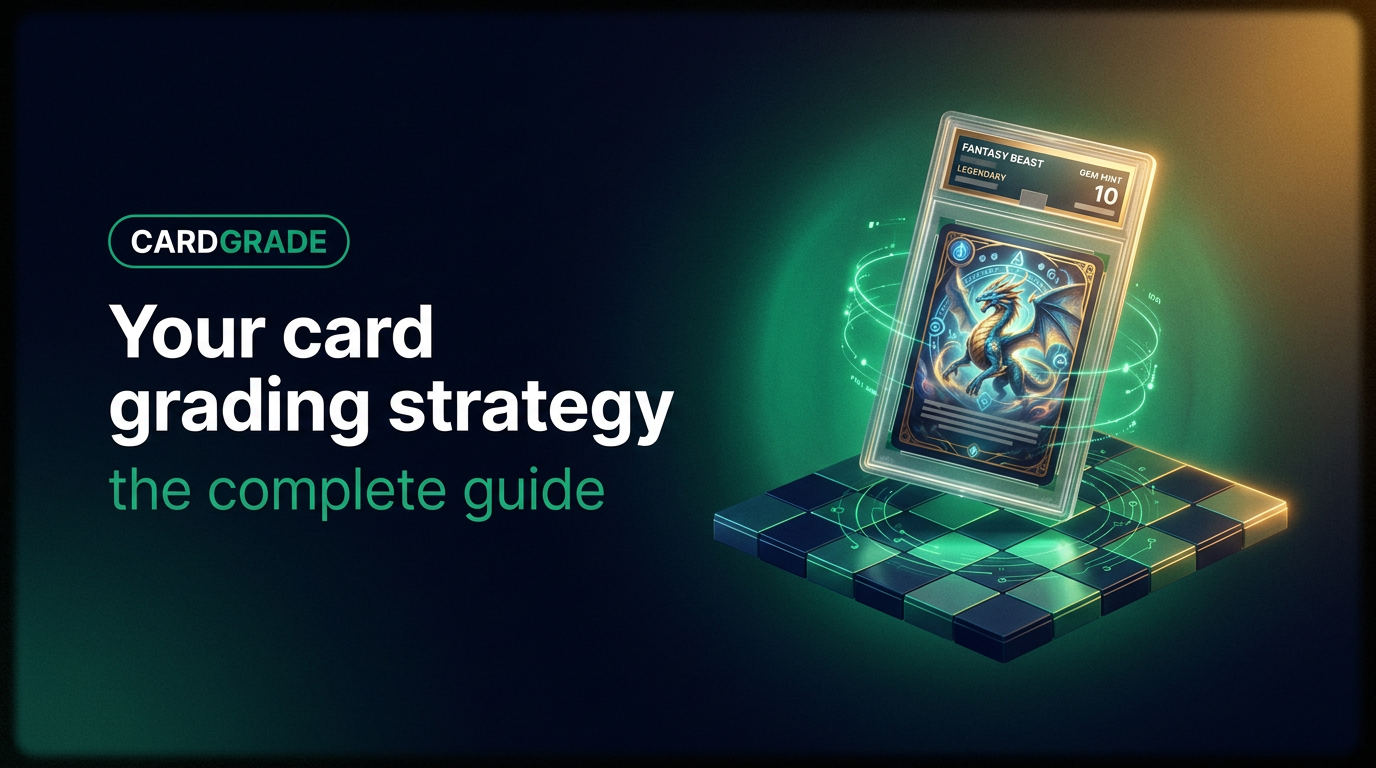 Complete Card Grading Strategy Guide 2026 | CardGrade