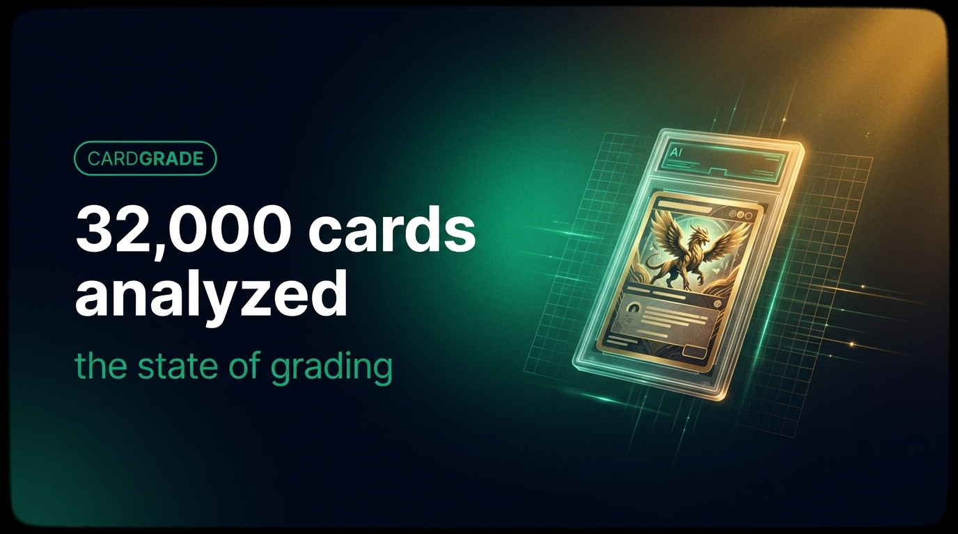 What 32,000+ Graded Cards Reveal About the Market
